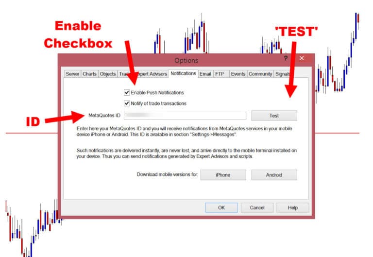 How to Setup MT4/MT5 Mobile Alerts Right to Your Phone