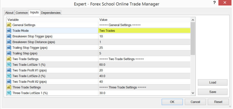Free MT4 Trade Manager EA